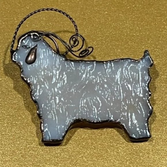 Jewelry | Dog Slag Glass Stained Glass Brooch Vintage | Poshmark